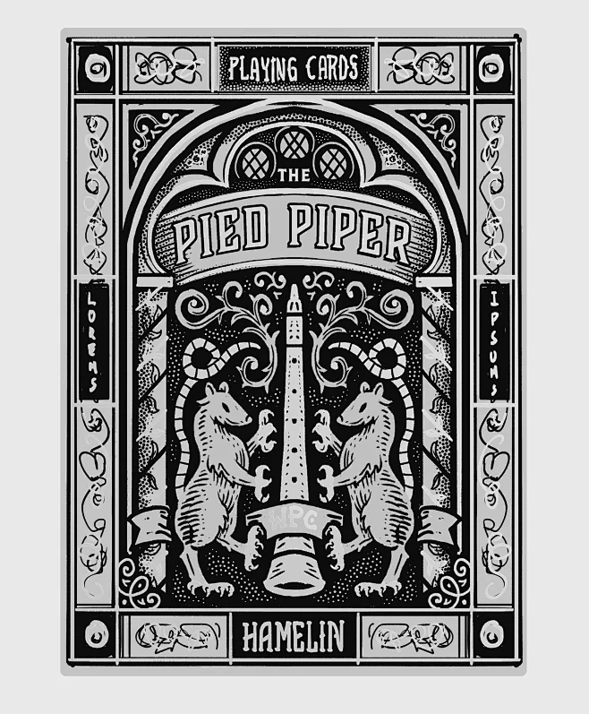 Pied Piper Playing Cards - Russ Gray-花瓣网