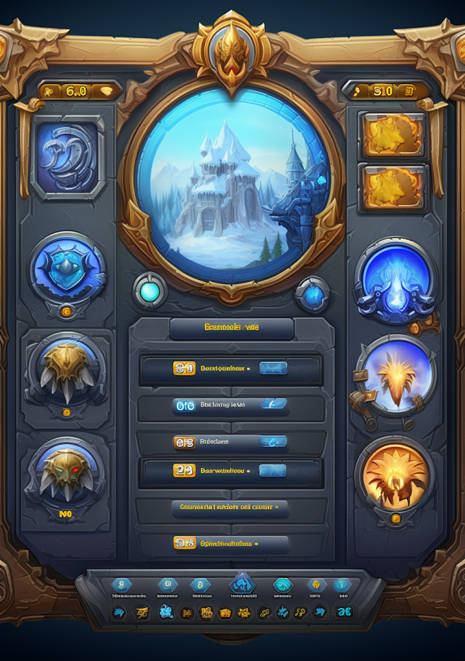 欧美风游戏UI (20)