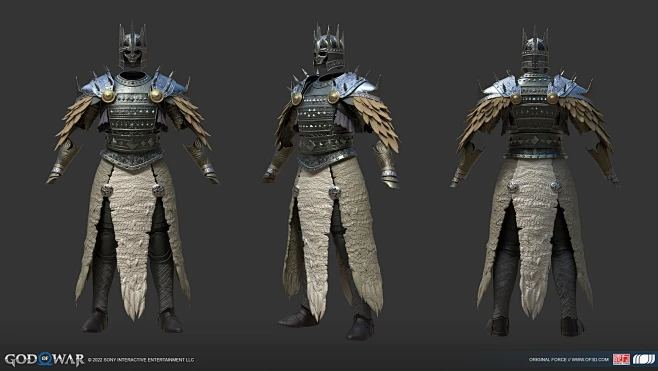 {游戏系列}美国God of War:战神（UI,角色，场景）图片_高模图片素材-花瓣网