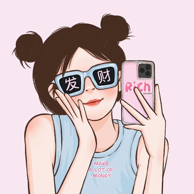 招财头像安排_1_花兮_来自小红书网页版