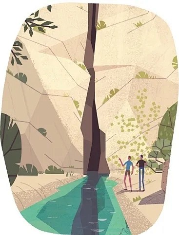 法国插画师Benjamin Flouw。如果喜欢这位热爱大自然的插画师，请在插画师个人网站benjaminflouw.com上持续关注和学习。