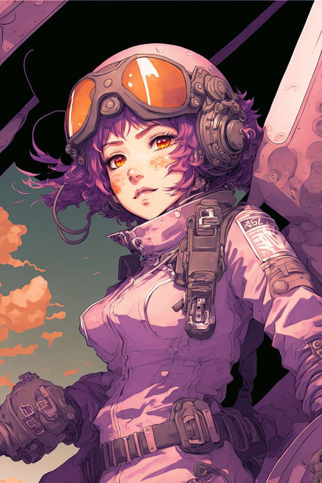 good looking anime character, portrait,avoid the noise and keep the ...