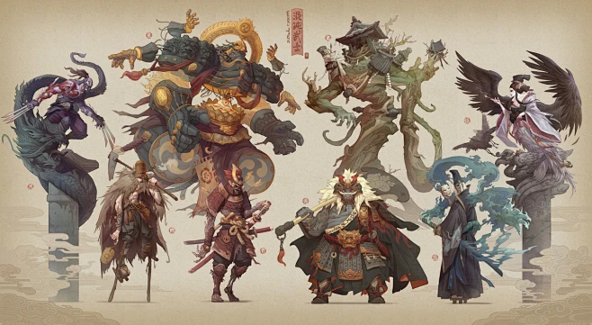 Feudal Japan: The Shogunate - Character Design : Imagining the People ...