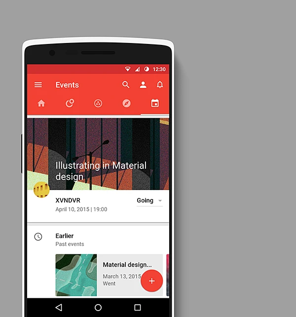 Google+ complete material redesign : My concept for the Material design ...