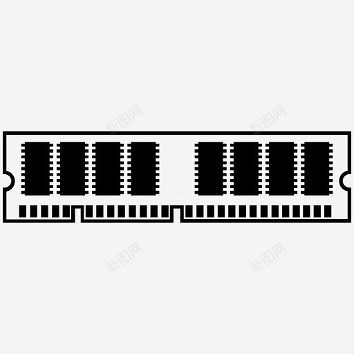 ram计算机计算机内存图标高清素材 ram 存储设备 硬件 硬线 计算机 计算机内存 免抠png 设计图片 免费下载