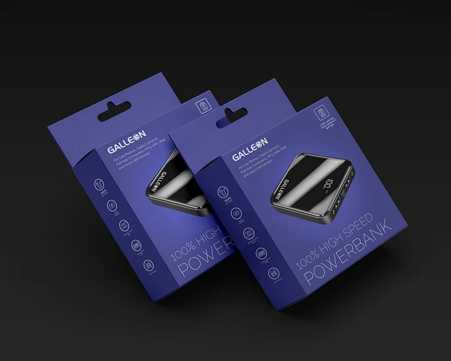 Power Bank Packaging Design-花瓣网