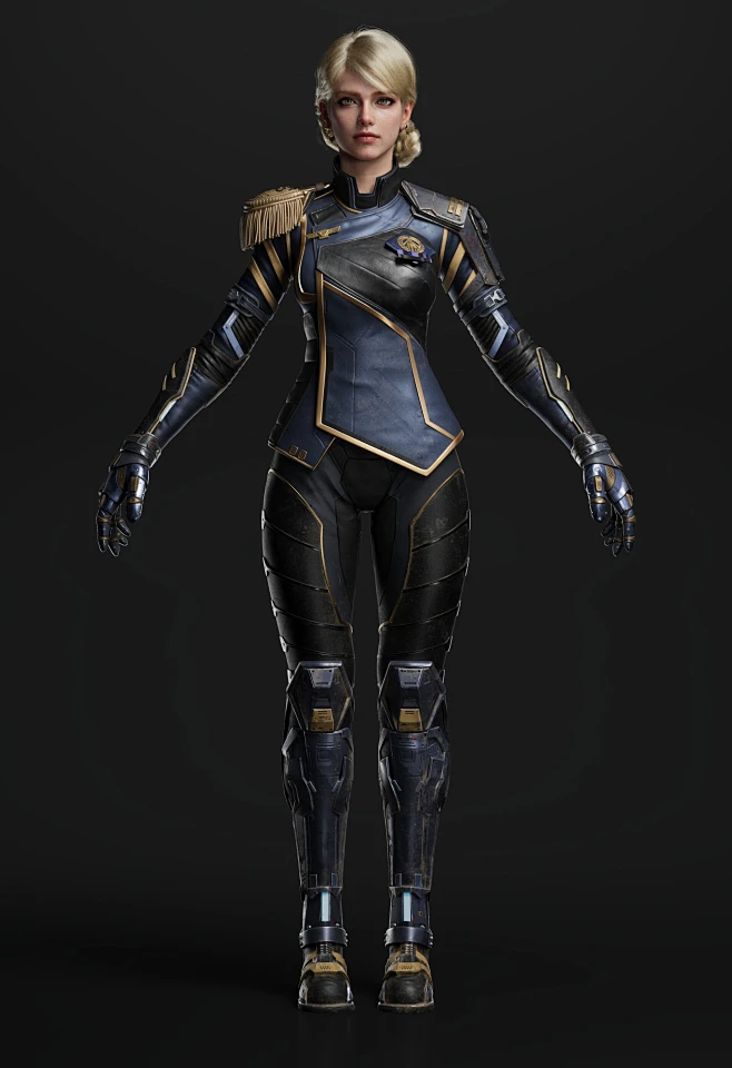 commander-female-花瓣网