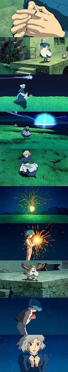 哈尔的移动城堡-花瓣网