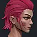 ARCANE - Vi (teen) , YJM : ARCANE fans art https://www.artstation.com ...