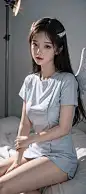 ai绘画的JK水手服美女图片 - AI图库25h.net-花瓣网