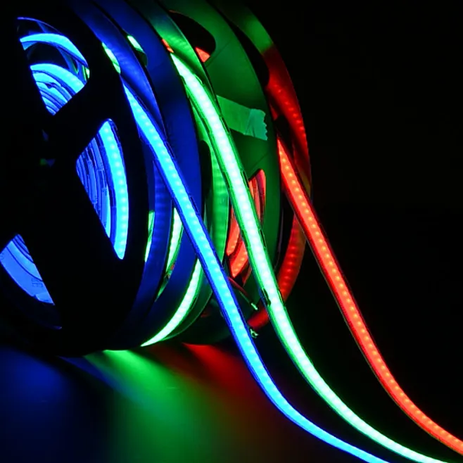 Holiday Landscape Light Ip20 420leds/m 5mm Width Colorful Smart Cob Rgb ...