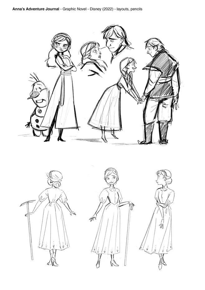 Anna's Adventure Journal - Behind the Castle Walls : Some character ...