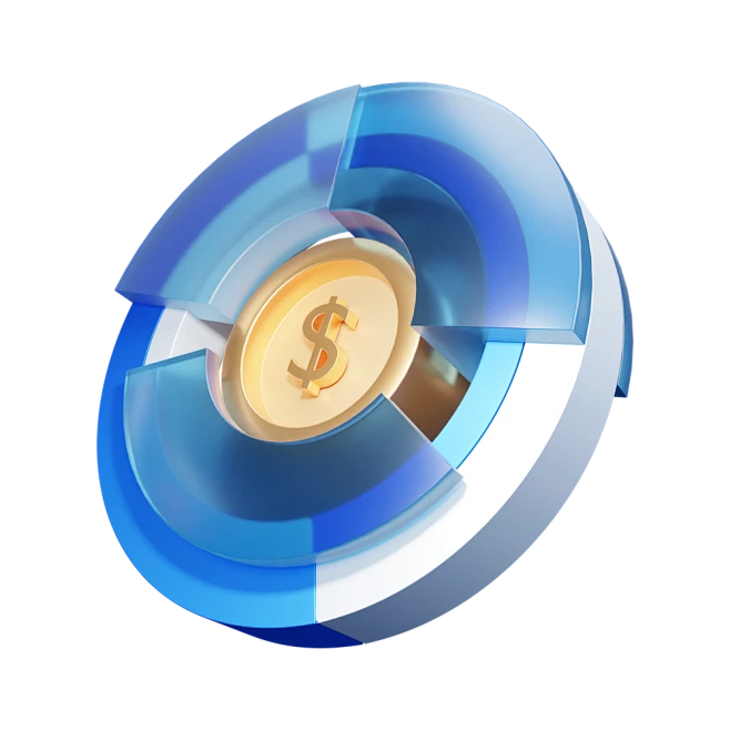 Dollar Chart 3D Icon - Free Download Business 3D Icons | IconScout-花瓣网