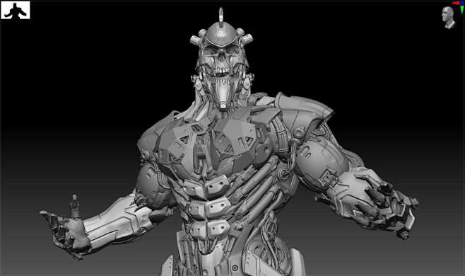 终结者 Alpha-01-花瓣网