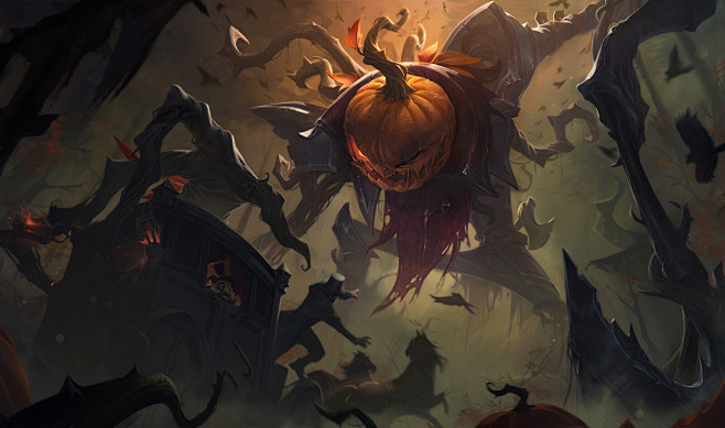 Pumpkinhead Fiddlesticks - League of Legends, Jennifer Wuestling ...