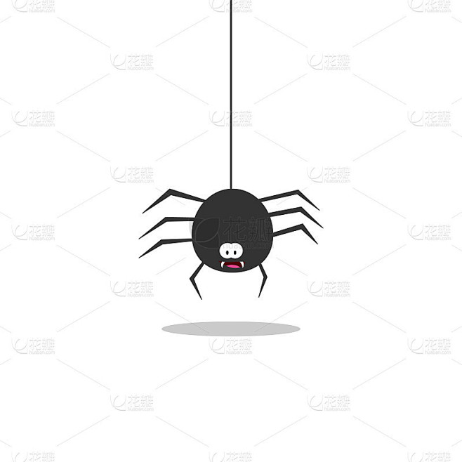 Cartoon spiders.
