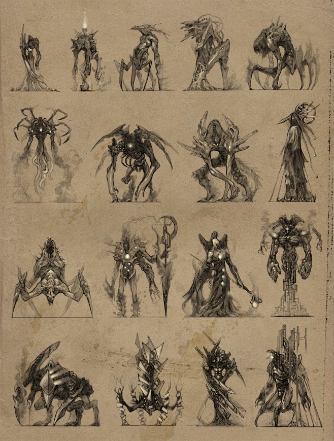 直立人形怪物原画来自cgbook.cn (2346)