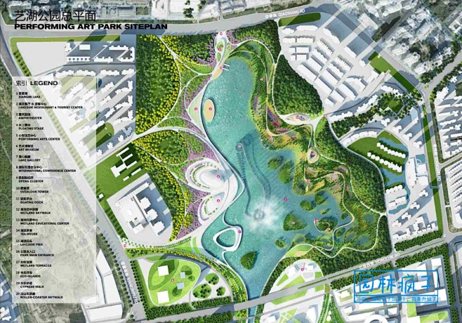 WB439 深圳艺环香蜜湖片区城市单元规划 JCFO 景观设计方案文本-淘宝网