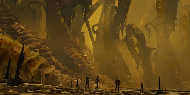 Star Trek: Discovery - S4 - Dead Planet (Megastructure Interior)-花瓣网