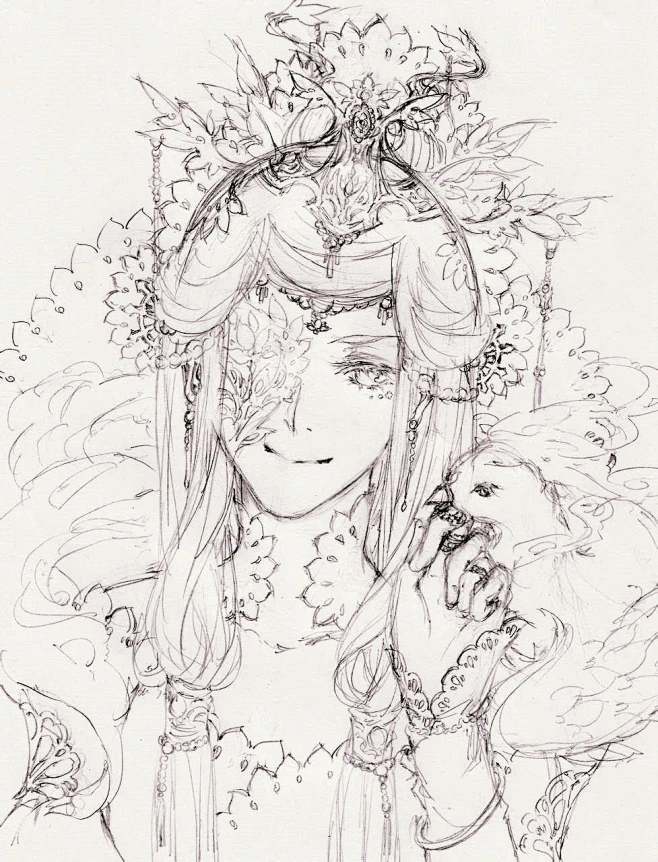 线稿动漫人物图的搜索结果_360图片搜索-花瓣网