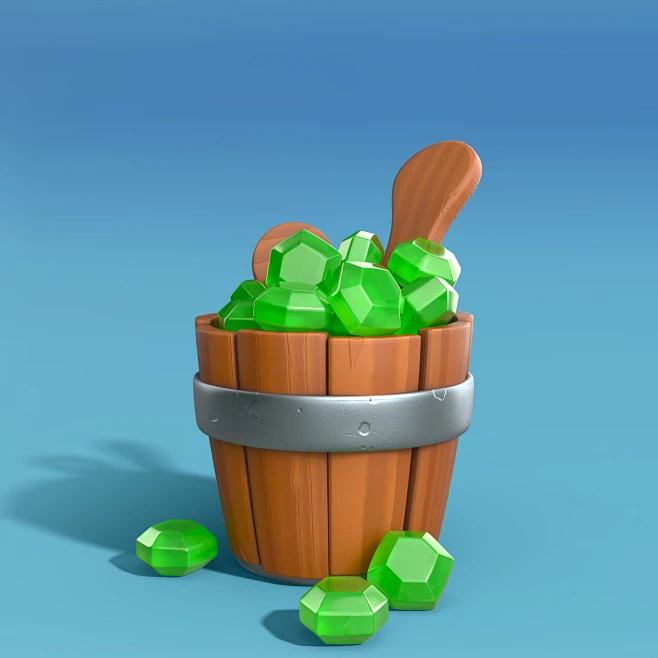 Clash Quest : Shop Elixir icons, Surface Digital : 3D , Texturing ...