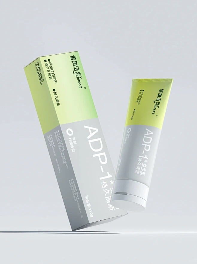 明快的牙膏包装设计案例-花瓣网