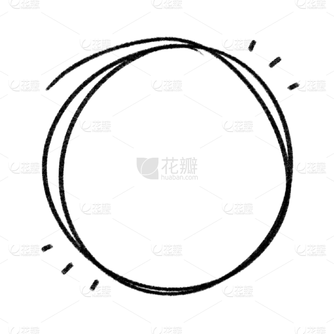 Simple Line Sticker素材-花瓣网