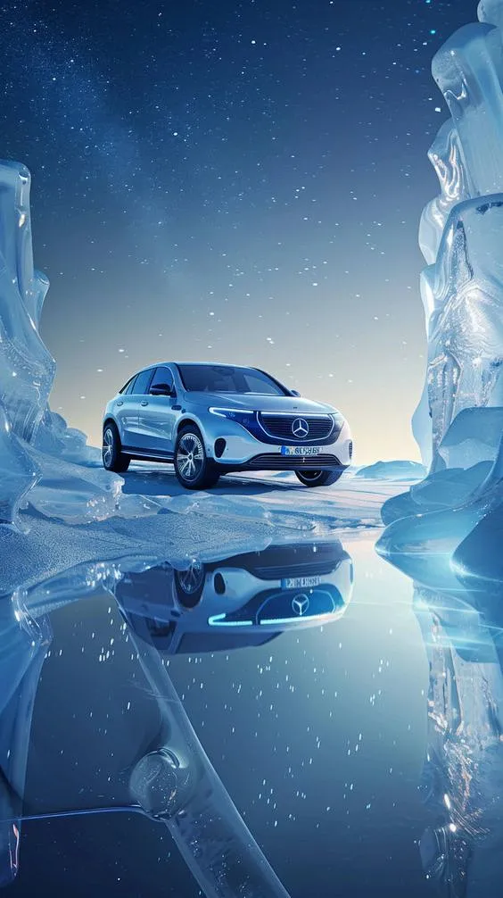 其中包括：Mercedes-Benz SUV, luxury car in ice environment, futuristic car ...