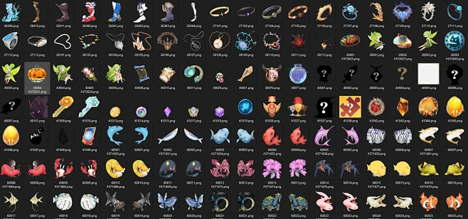 一套不错的二次元UI图标及特效贴图-特效素材-微元素 - Element3ds.com!-花瓣网