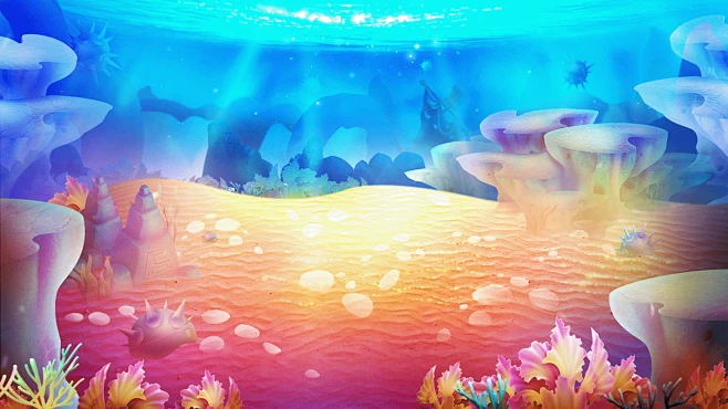 Solitaire Ocean Adventure's Background Collection : Solitaire Ocean ...