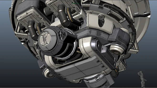 Halo 4 "Adrift" Mech Room , Rick Knox : Some of the more interesting ...