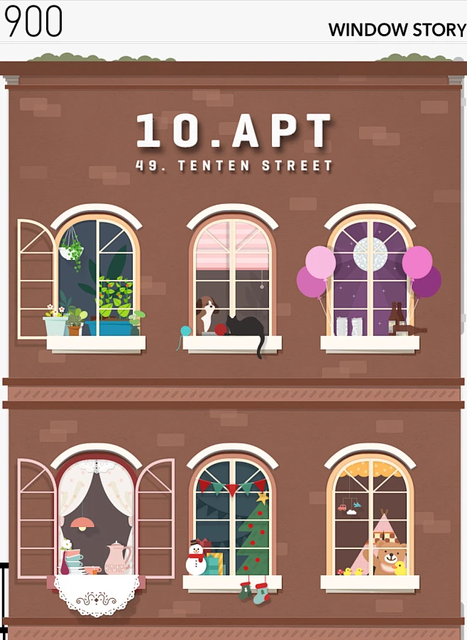 텐바이텐 10X10 : Day& 900 > Window story图片_【网页设计】韩国网站图片素材-花瓣网