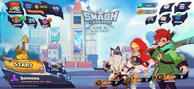 Smash Legends Gameplay PETER (FIGHTER) #2 : SmashLegends-花瓣网