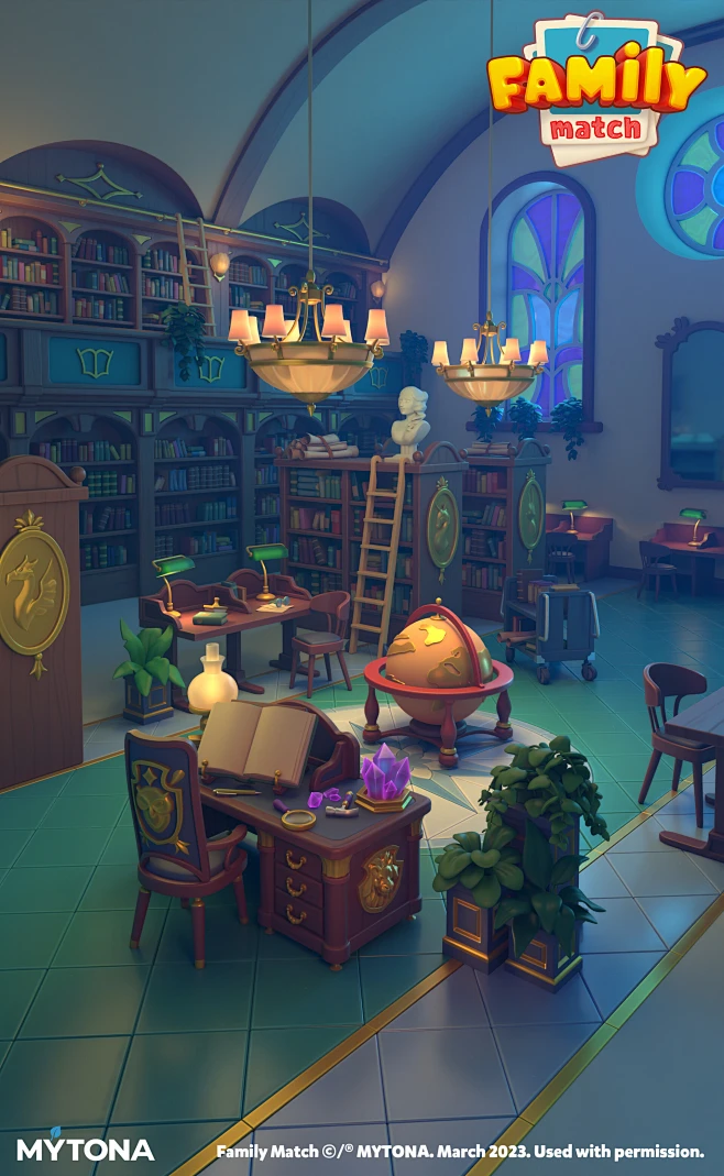 Location "Library" FamilyMatch-花瓣网