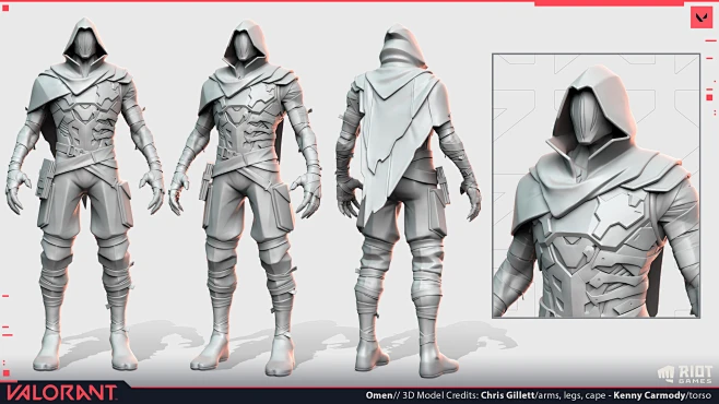 VALORANT - Omen, Chris Gillett : One of the original release characters ...