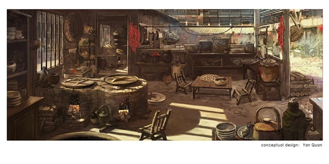 中国风写实场景气氛图来自cgbook.cn (529)-花瓣网