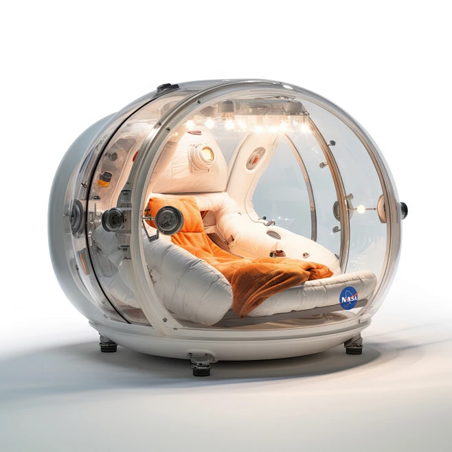 Alternative universe retrofuturistic Nasa designs - AI art-花瓣网