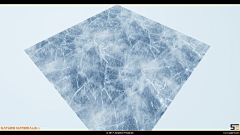 写实材质 ·【冰面/雪地】-花瓣网|陪你做生活的设计师 | 蓝色冰裂冰块冰纹水纹-王琨-3