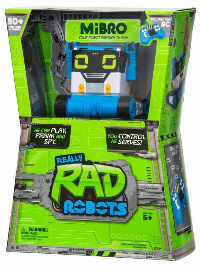 Amazon.com: Mibro - Really Rad Robots, Interactive Remote Control Robot ...