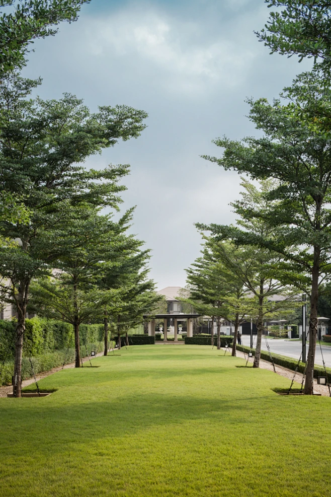 Narasiri Landscape Design By LAB : Narasiri is the village by Sansiri ...