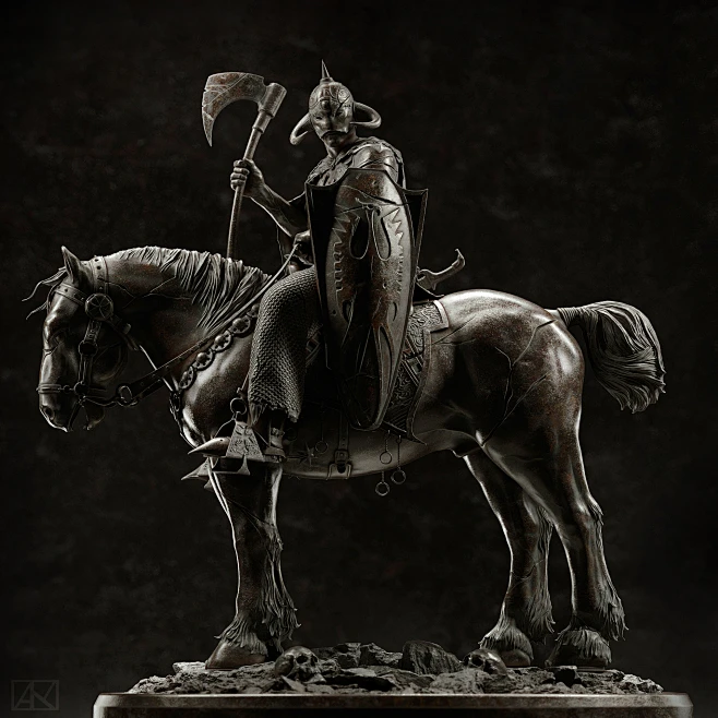 Frank Frazetta Death Dealer Revisited, Aleks Kirilenko : Frazetta fan ...