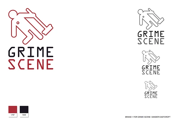 Grime Scene. on Behance-花瓣网