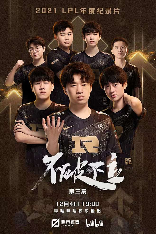 壹作内容创意出品｜LPL不破不立人物海报设计