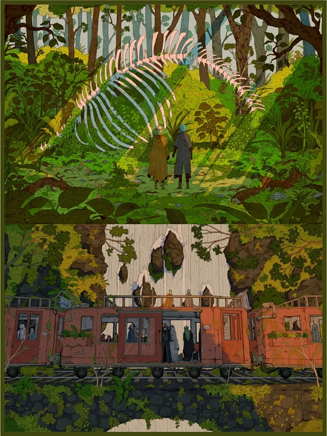 宝藏插画师06｜ionomycin-花瓣网