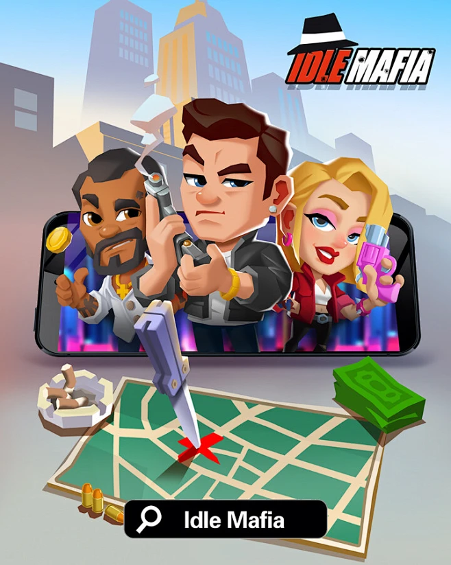 Idle Mafia-花瓣网