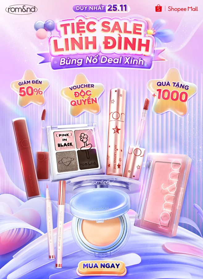 Romand_Official Store - Shopee Mall Online | Shopee Việt Nam-花瓣网