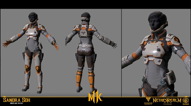ArtStation - Mortal Kombat 11 Character Modeling, Passion Republic _机械 ...