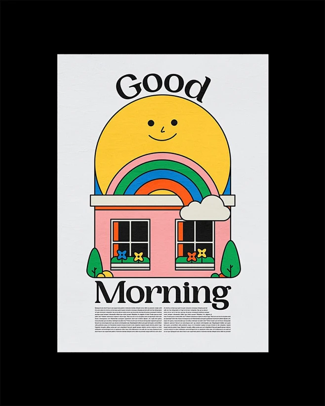 治愈系！15张Jack Forrest创意插画海报-花瓣网