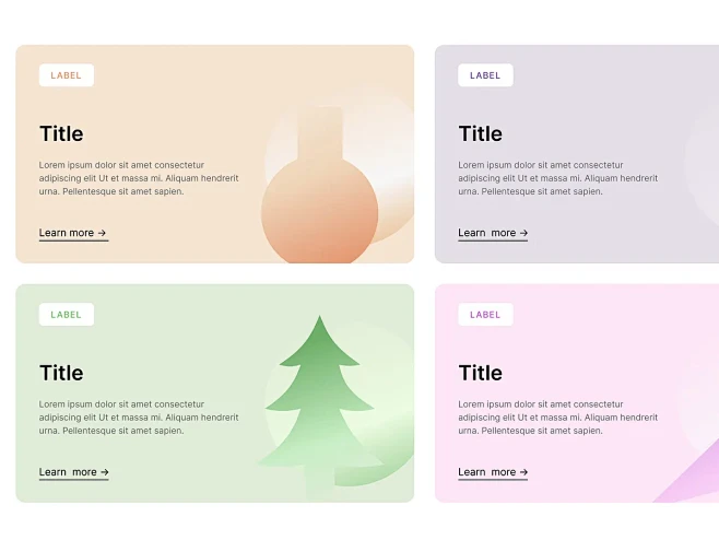 Feature cards UI branding card design cards design feature cards ...