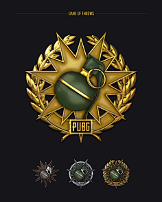 PUBGM-徽章-花瓣网|陪你做生活的设计师 | dubai-inspirational-steam-munity-guide-pubg ...